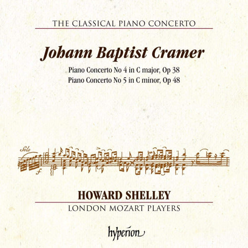 Howard Shelley - Cramer: piano concertos 4 & 5 (CD) | Discords.nl