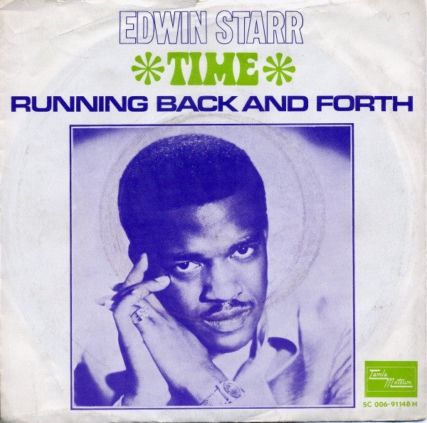 Edwin Starr - Time / Running Back And Forth (7" Single Tweedehands) | Discords.nl