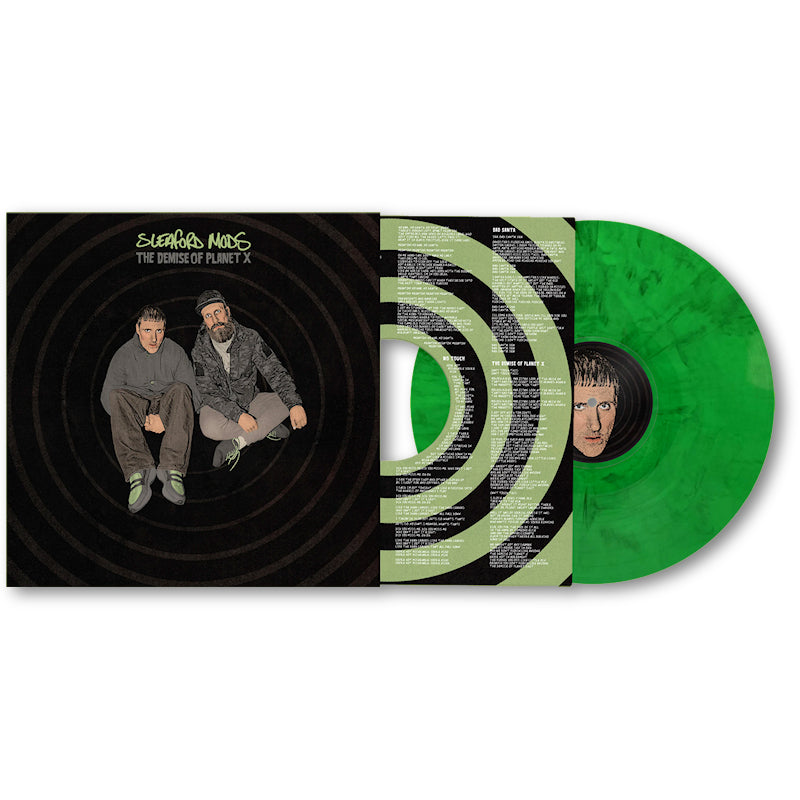Sleaford Mods - The demise of planet x (neon green marble) (LP ...