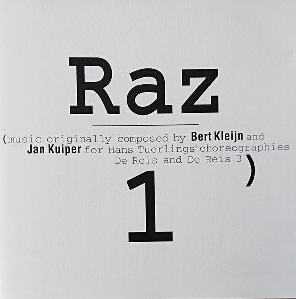 Bert Kleijn, Jan Kuiper - Raz 1 (CD Tweedehands) | Discords.nl