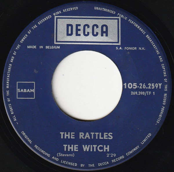The Rattles - The Witch (7" Single Tweedehands) | Discords.nl