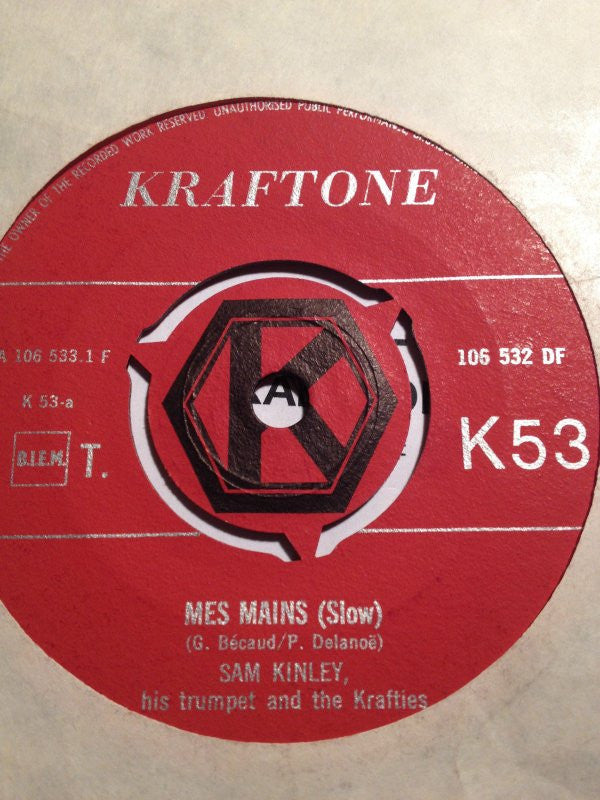 Sam Kinley And His Krafties - Mes Mains (7" Single Tweedehands ...